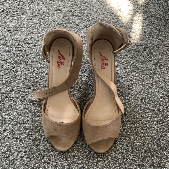 LARA | Shoes | Lara Ankle Strap Heel Sandals | Poshmark